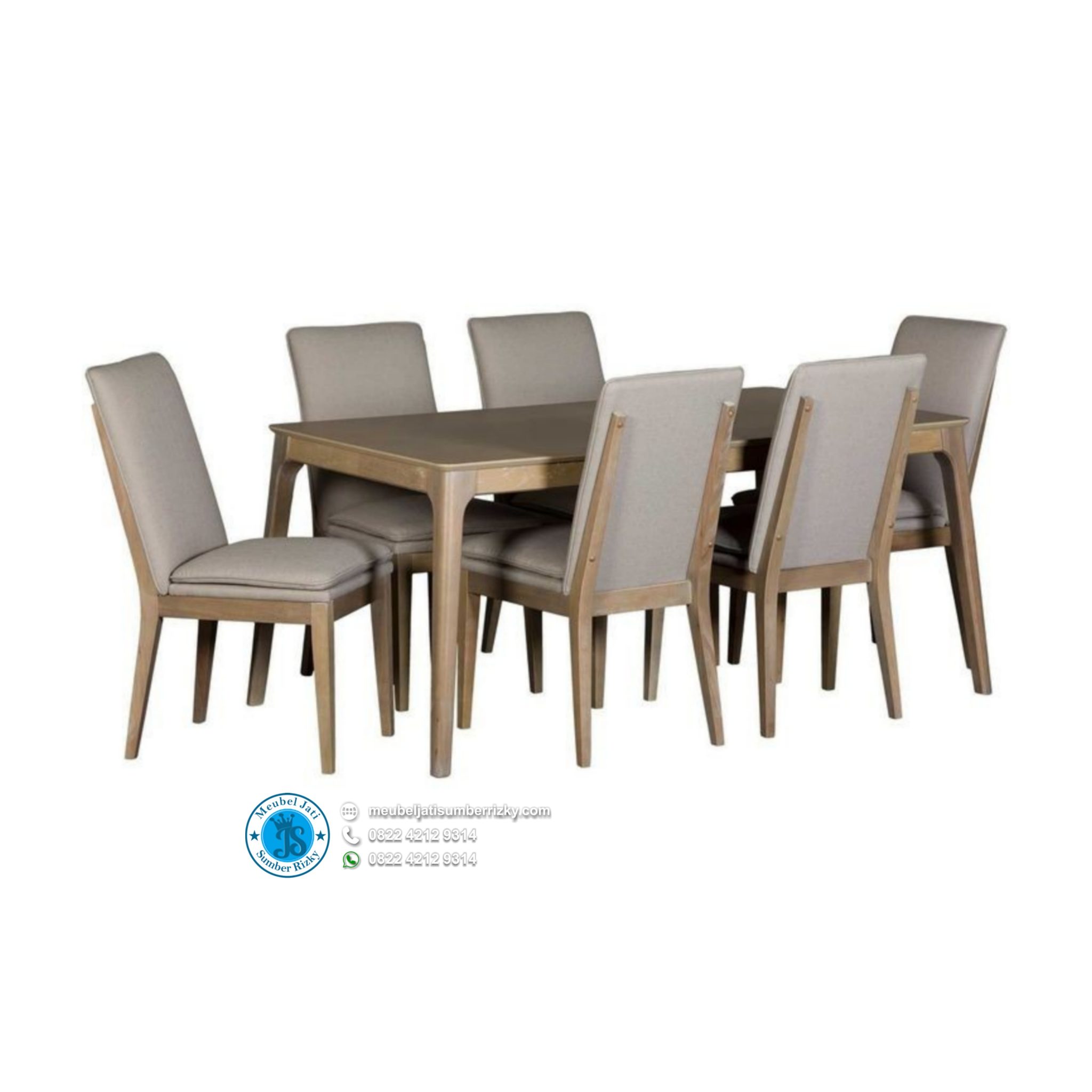 Kursi Kayu Jati Sandaran Jok Busa